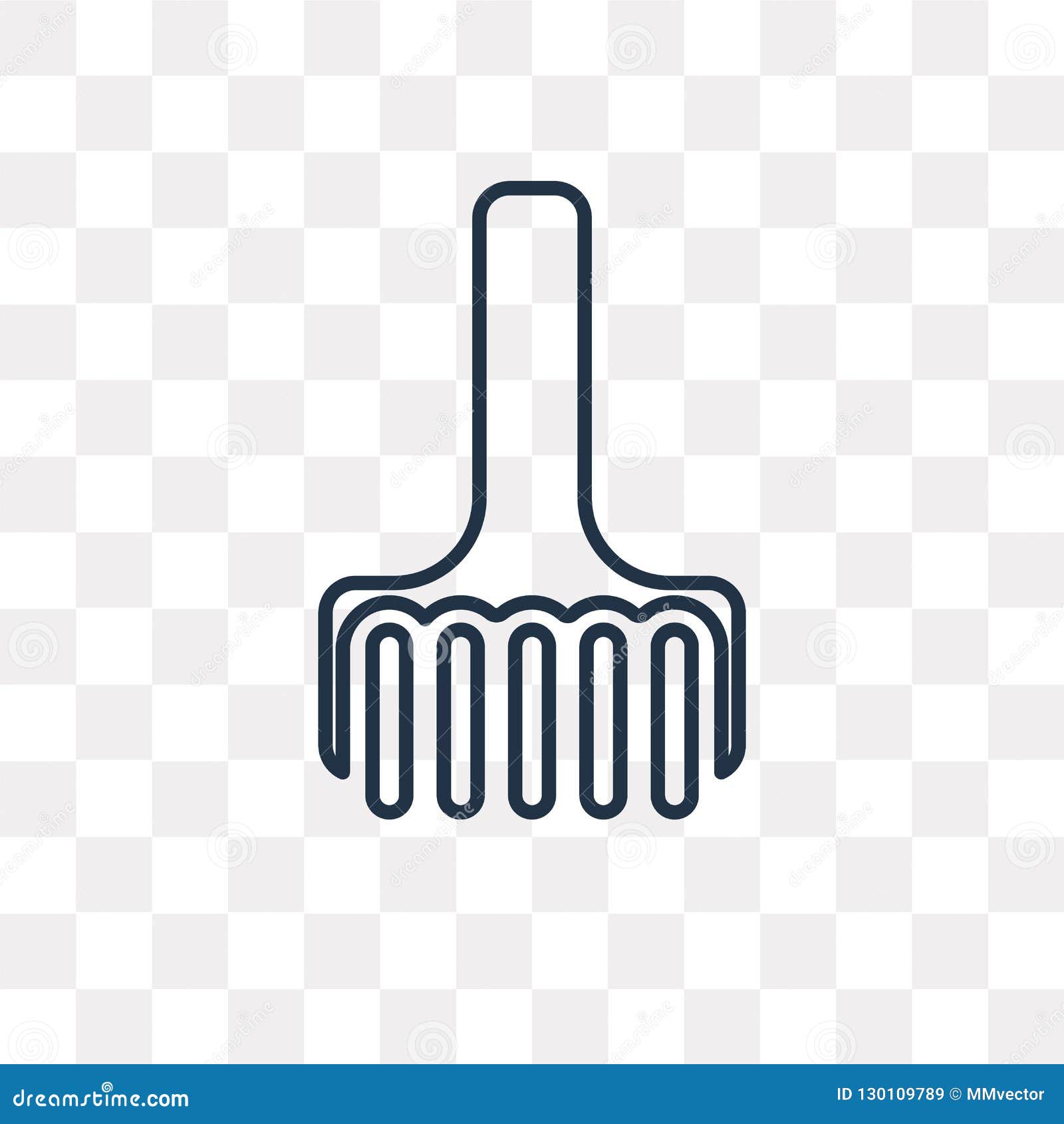 Duster Vector Icon Isolated on Transparent Background, Linear Du Stock ...