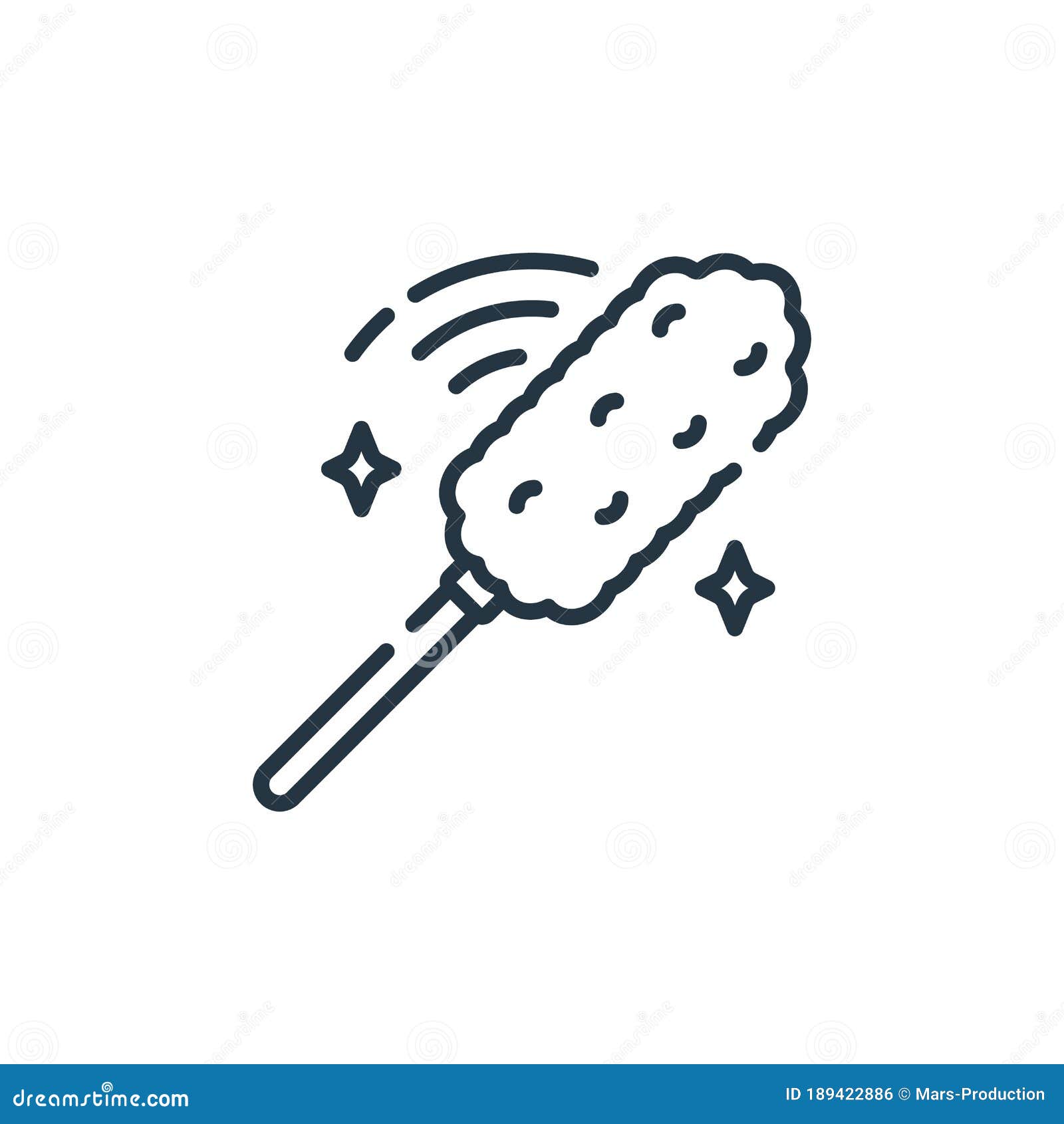 Duster Vector Icon On White Background. Flat Vector Duster Icon Symbol ...