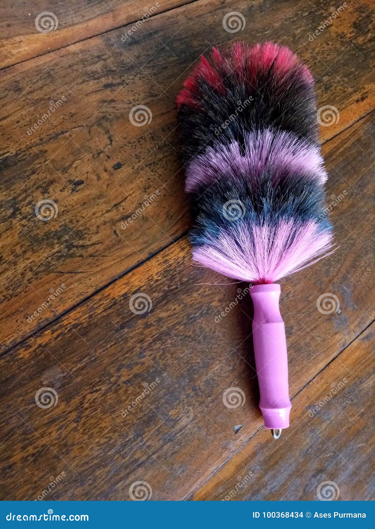 Duster on the table stock photo. Image of stick, colorful - 100368434
