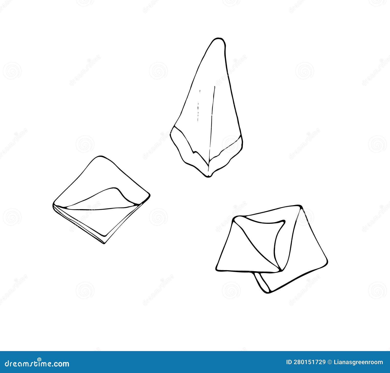 Hand-drawn Cleaning Cloth Set Stock Vector - Illustration of style ...