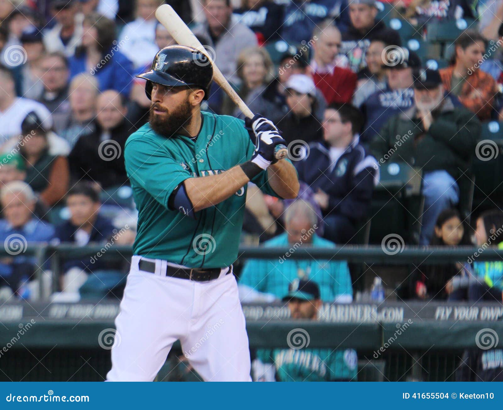 Dustin Ackley editorial stock image. Image of safeco - 41655504