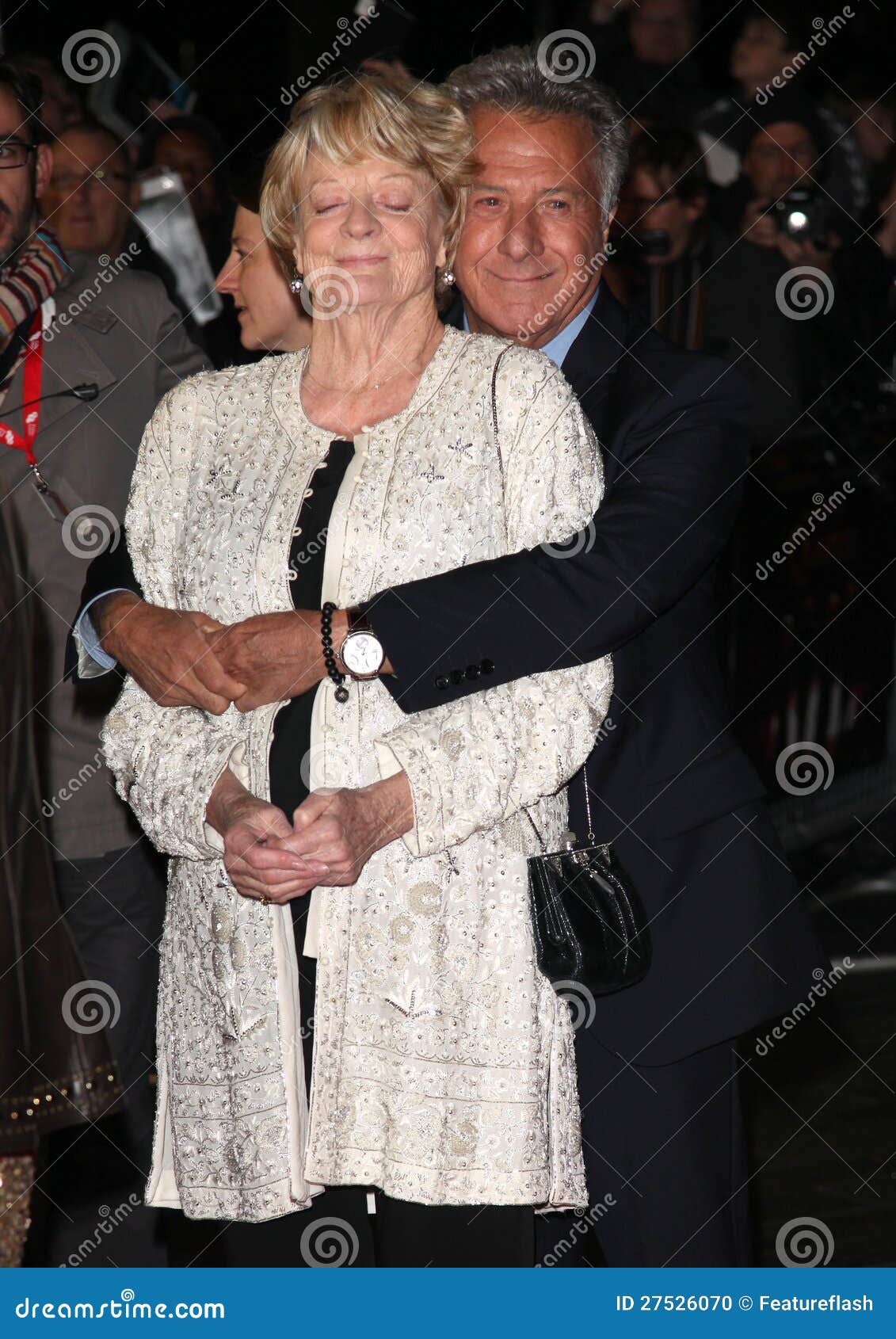 Dustin Hoffman, Dama Maggie Smith Imagen editorial - Imagen de ...