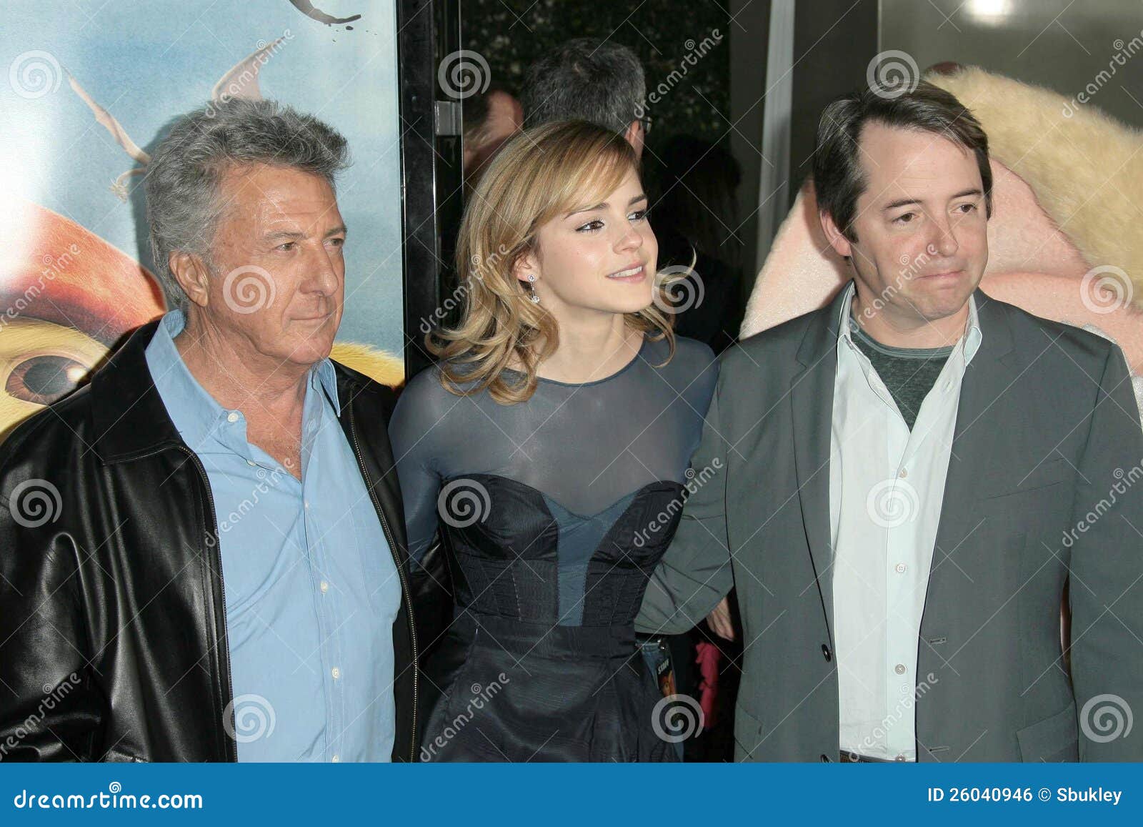 Dustin Hoffman,Emma Watson,Matthew Broderick Editorial Photo - Image of ...