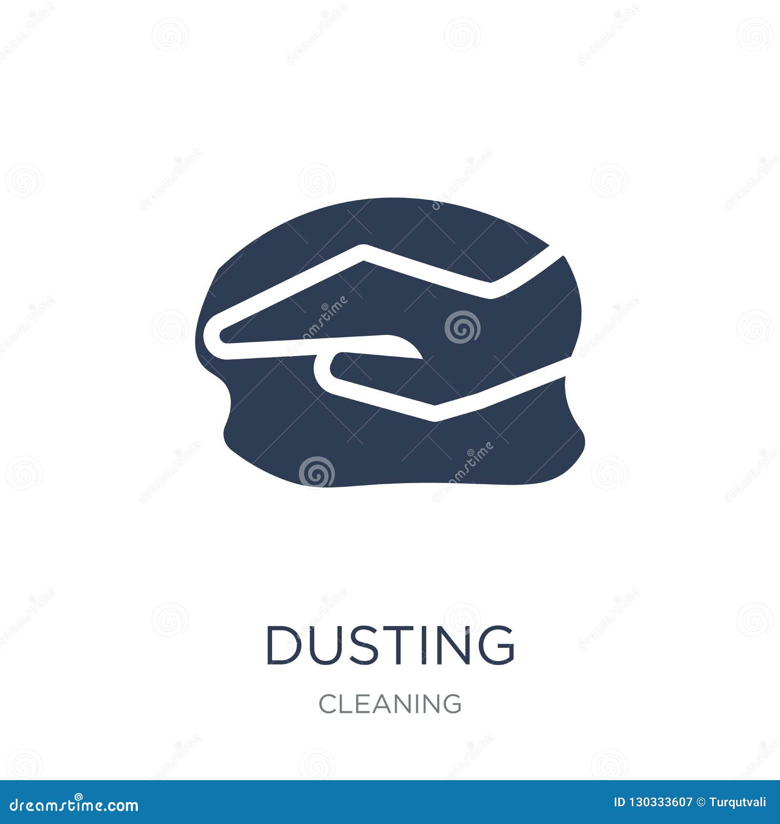 Dusting Icon. Trendy Flat Vector Dusting Icon on White Background from ...