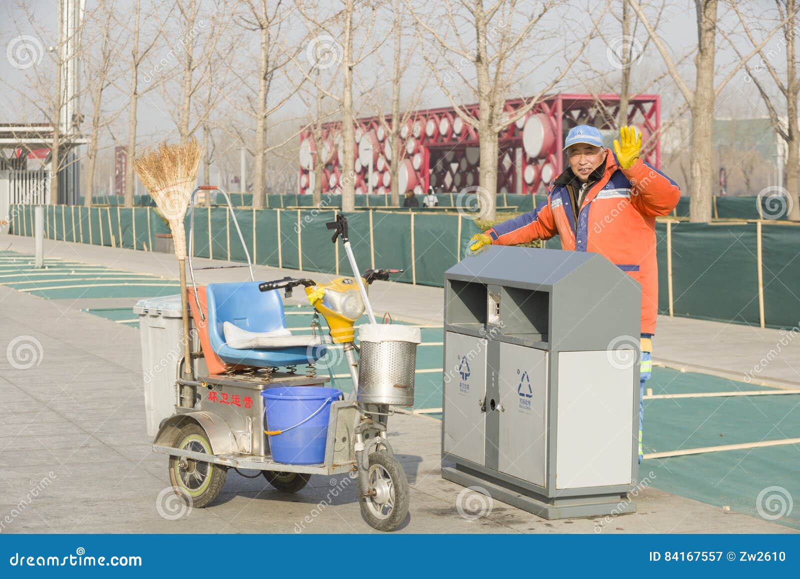 A dustmen editorial photography. Image of city, feeling - 84167557