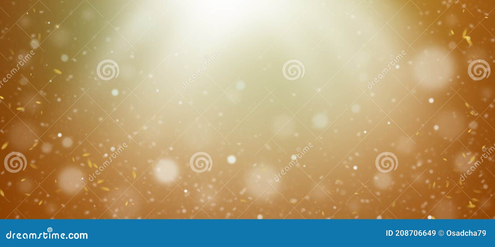 Dusty Background, Sun Rays And Bokeh On A Yellow Background Royalty ...