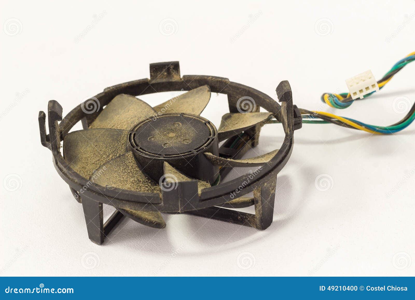 Dusty fan stock photo. Image of desktop, cooling, system - 49210400