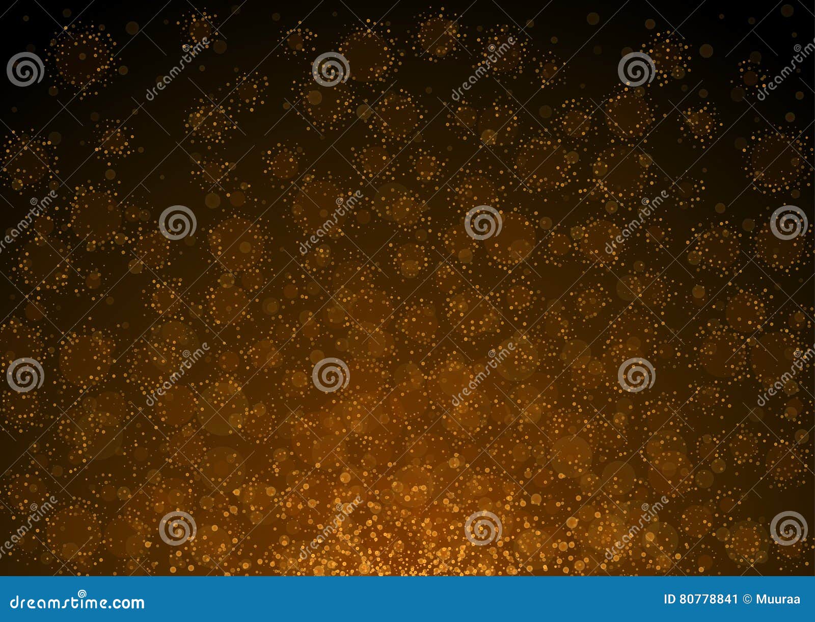Dusty Fire Particles Floating in the Air Stock Illustration ...