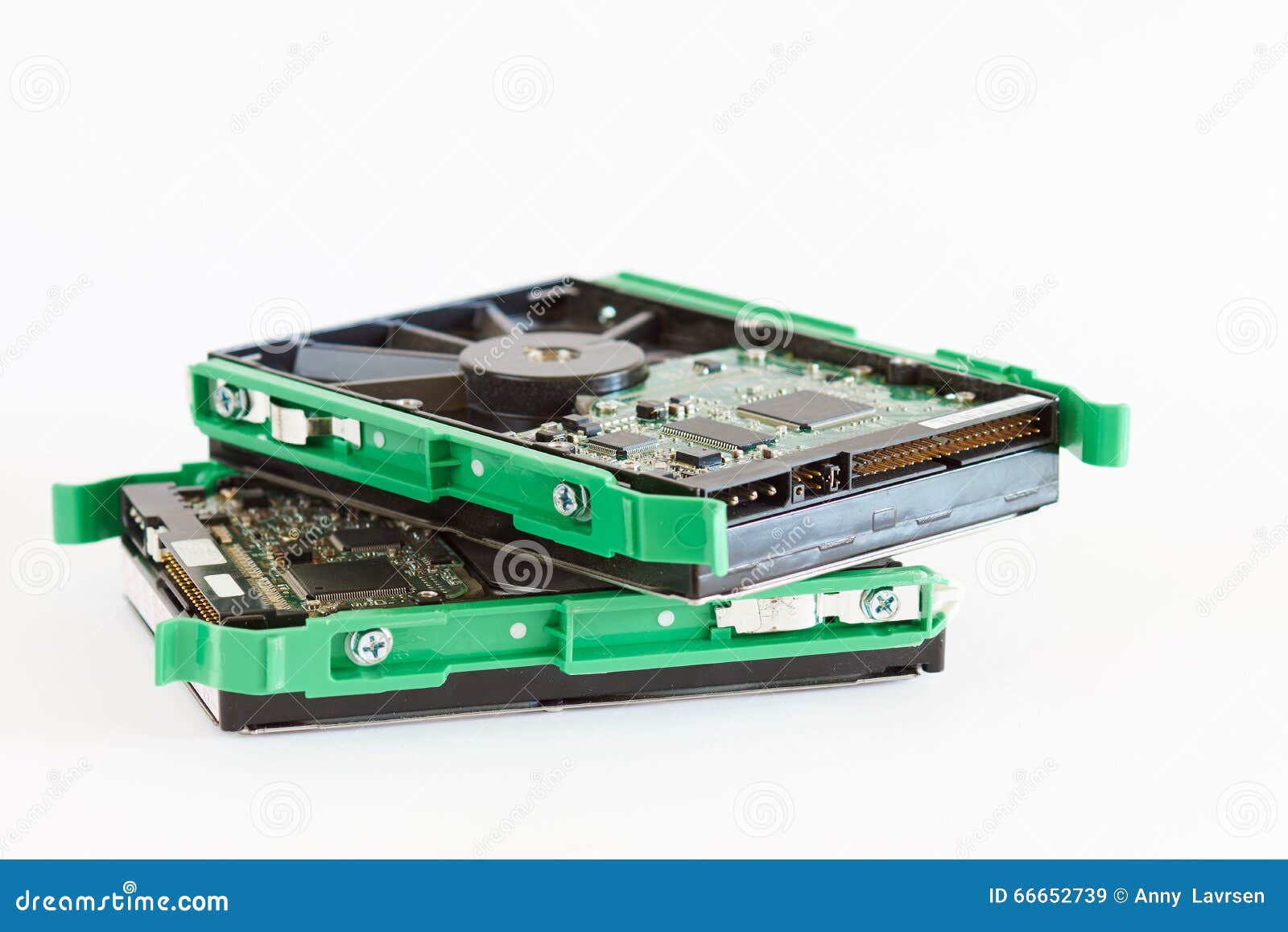 Dusty Hard Drives - Series Og Computer Parts Stock Image - Image of ...