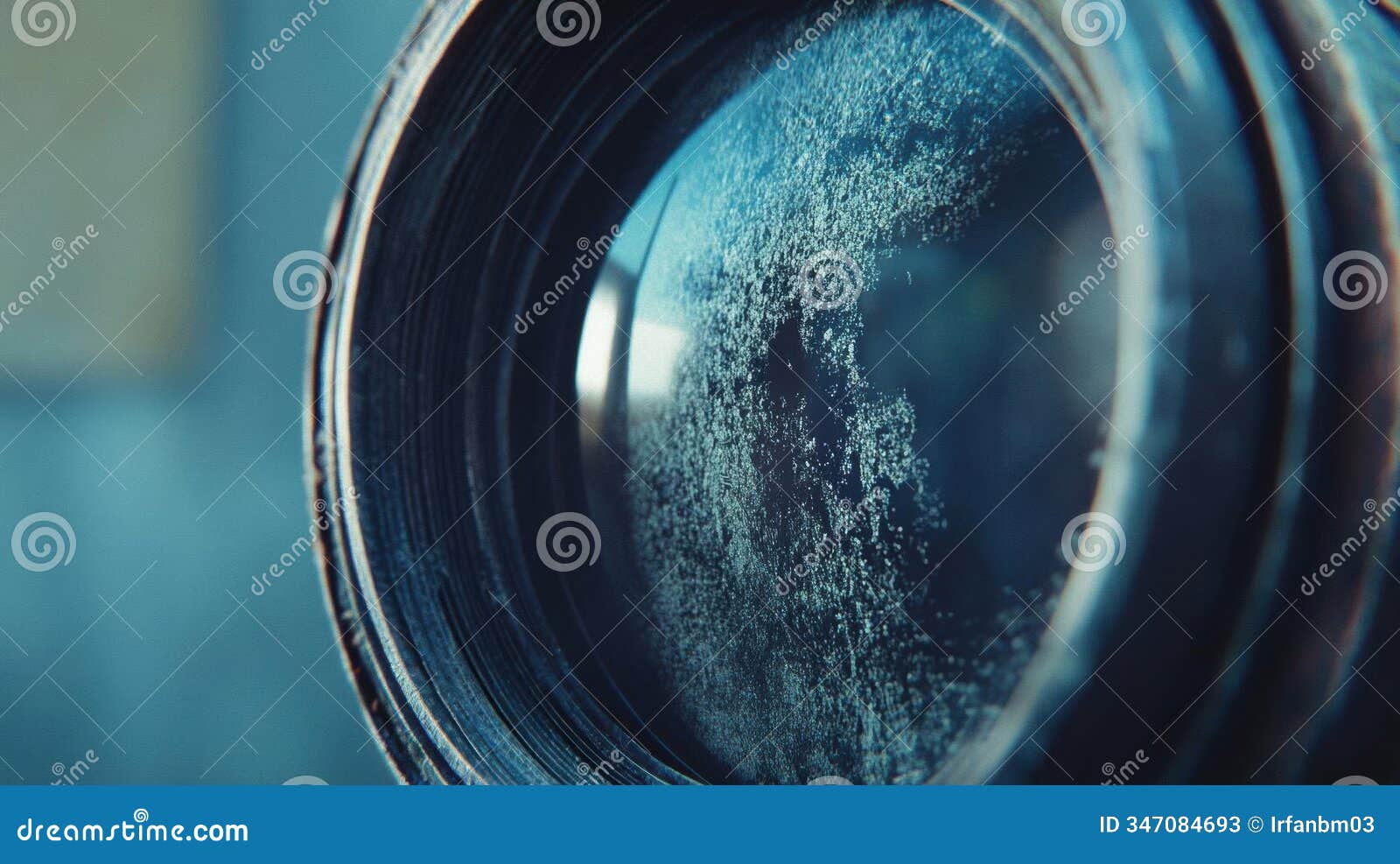 Dusty Lens, a Glimpse into Time S Passage Stock Image - Image of ...