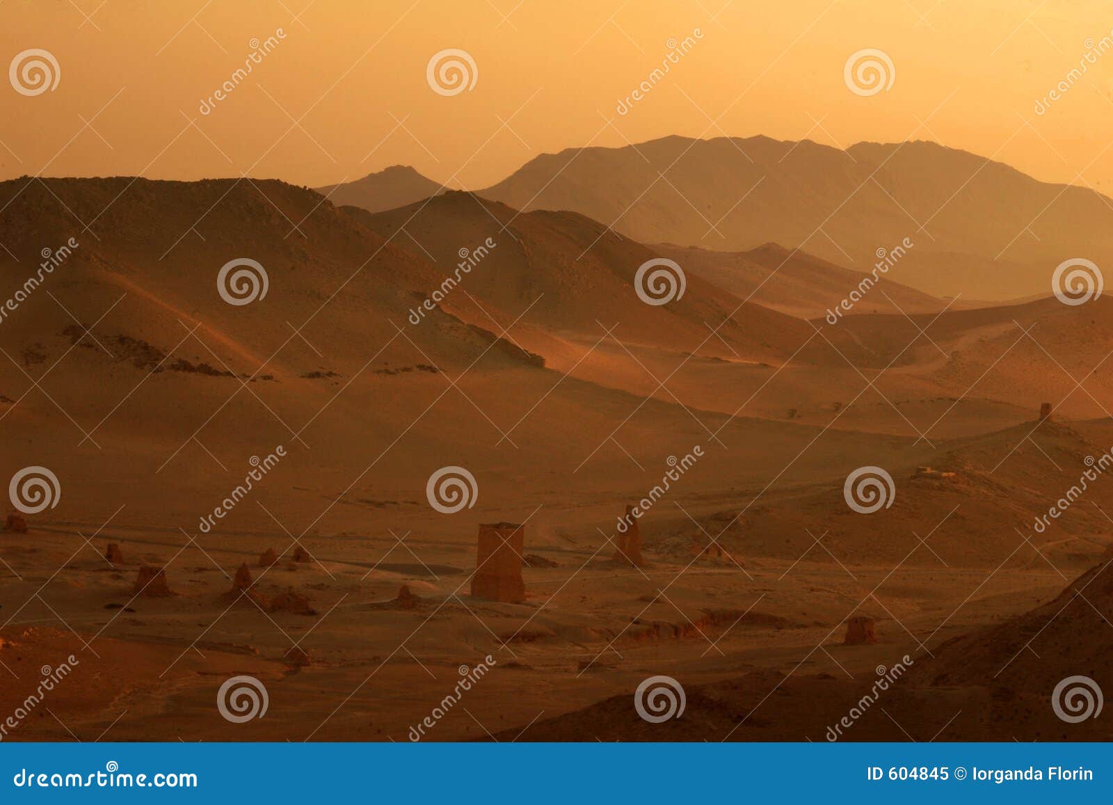 Dusty mountains stock image. Image of dust, syria, mountains - 604845