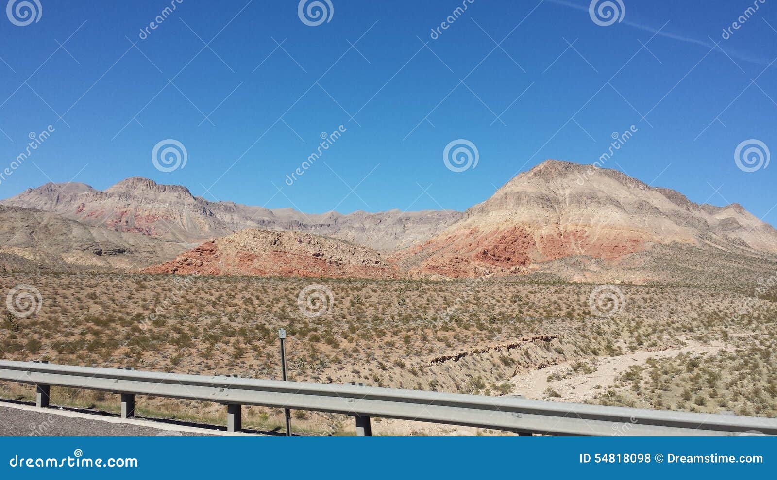 Dusty Mountains stock photo. Image of arizona, dusty - 54818098