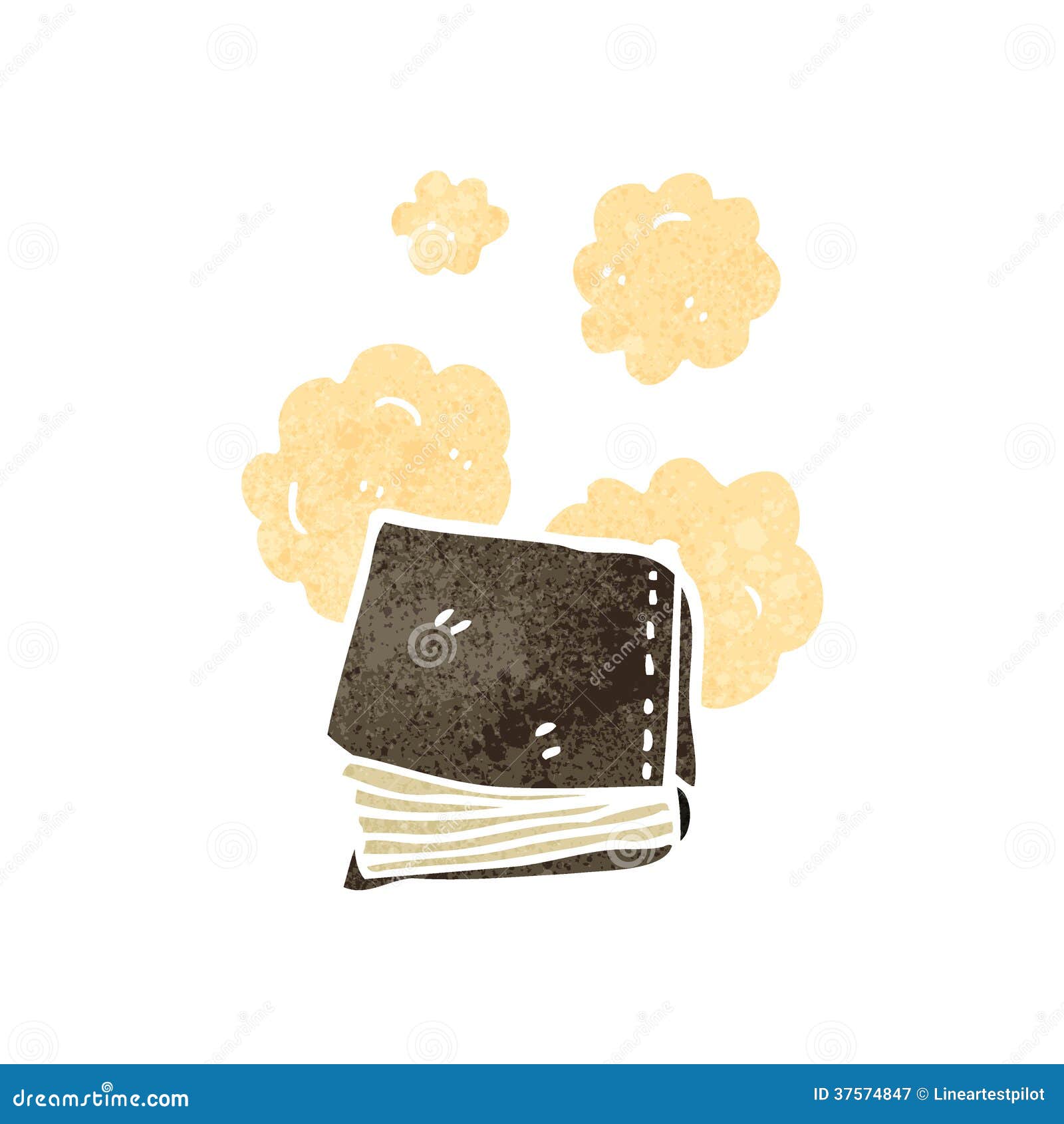 Dusty Old Book Cartoon | CartoonDealer.com #37574847