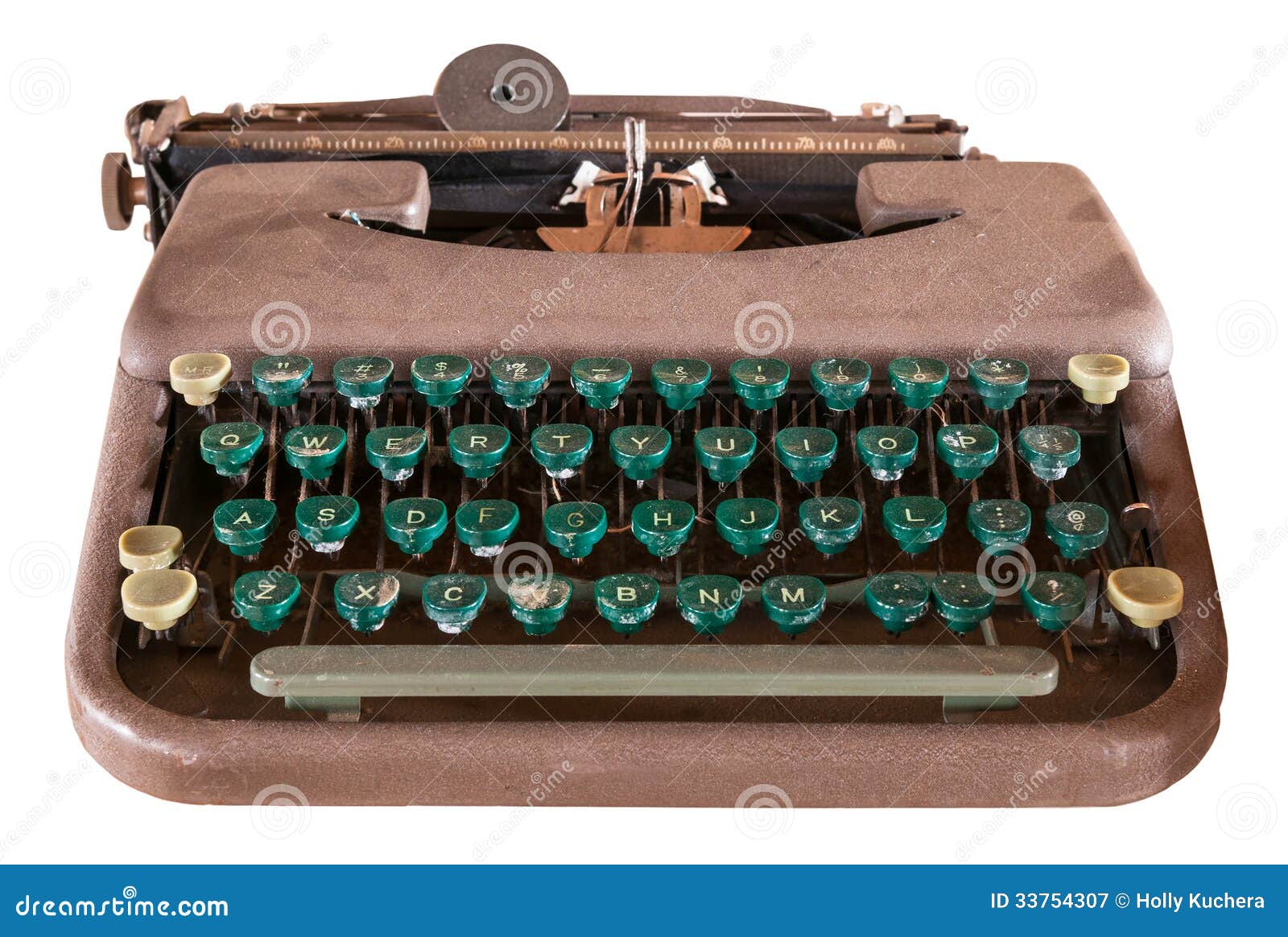 Dusty Old Manual Typewriter Stock Image - Image of machine, decrepit ...