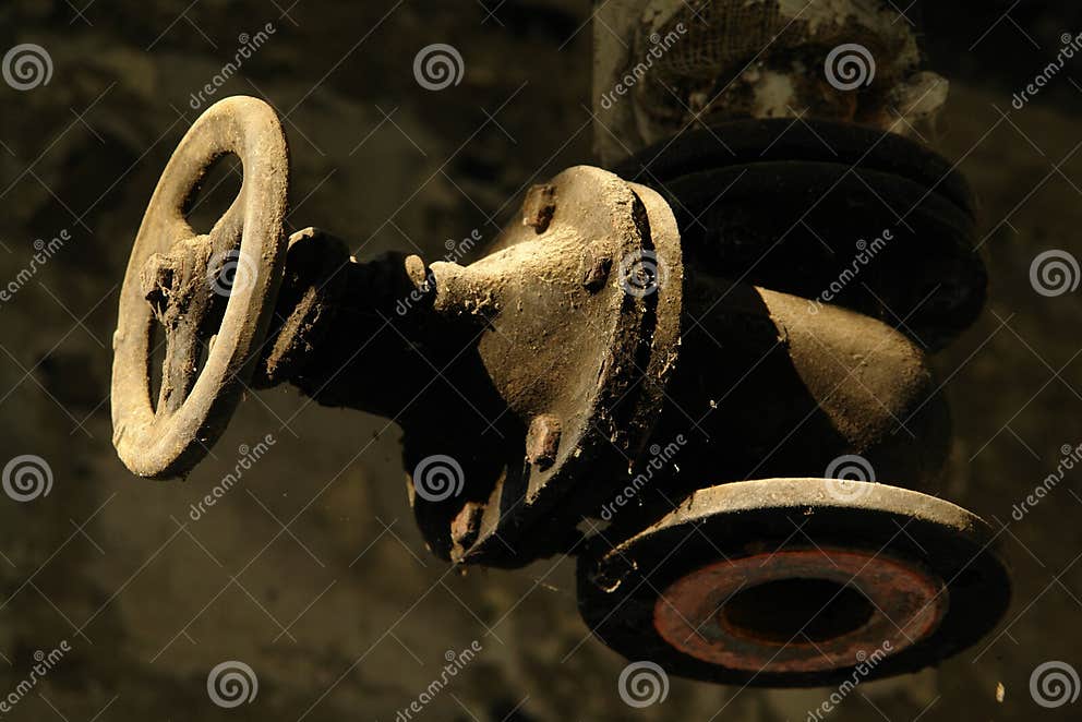 Dusty pipes stock image. Image of time, broken, dust, heat - 1892587