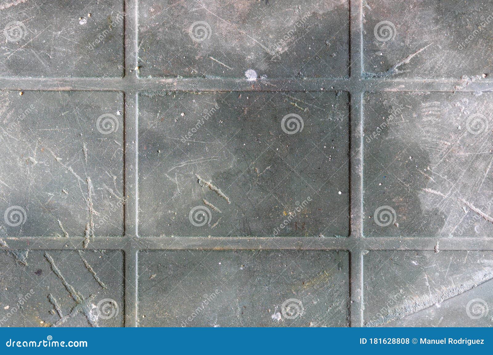 Dusty Plastic Table with Texture and Scratches Stock Photo - Image of ...