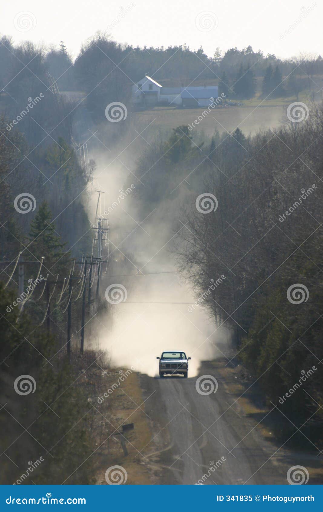 Dusty Road stock image. Image of drive, rural, dirt, trail - 341835