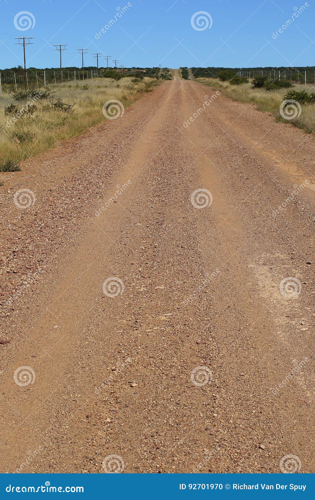 A dusty road stock photo. Image of destination, northern - 92701970