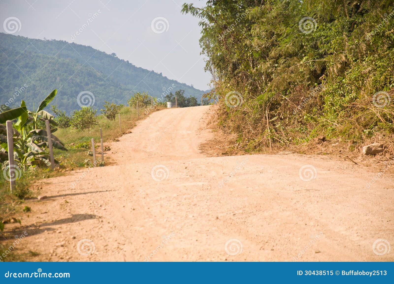Dusty road stock image. Image of mountain, nature, adventure - 30438515