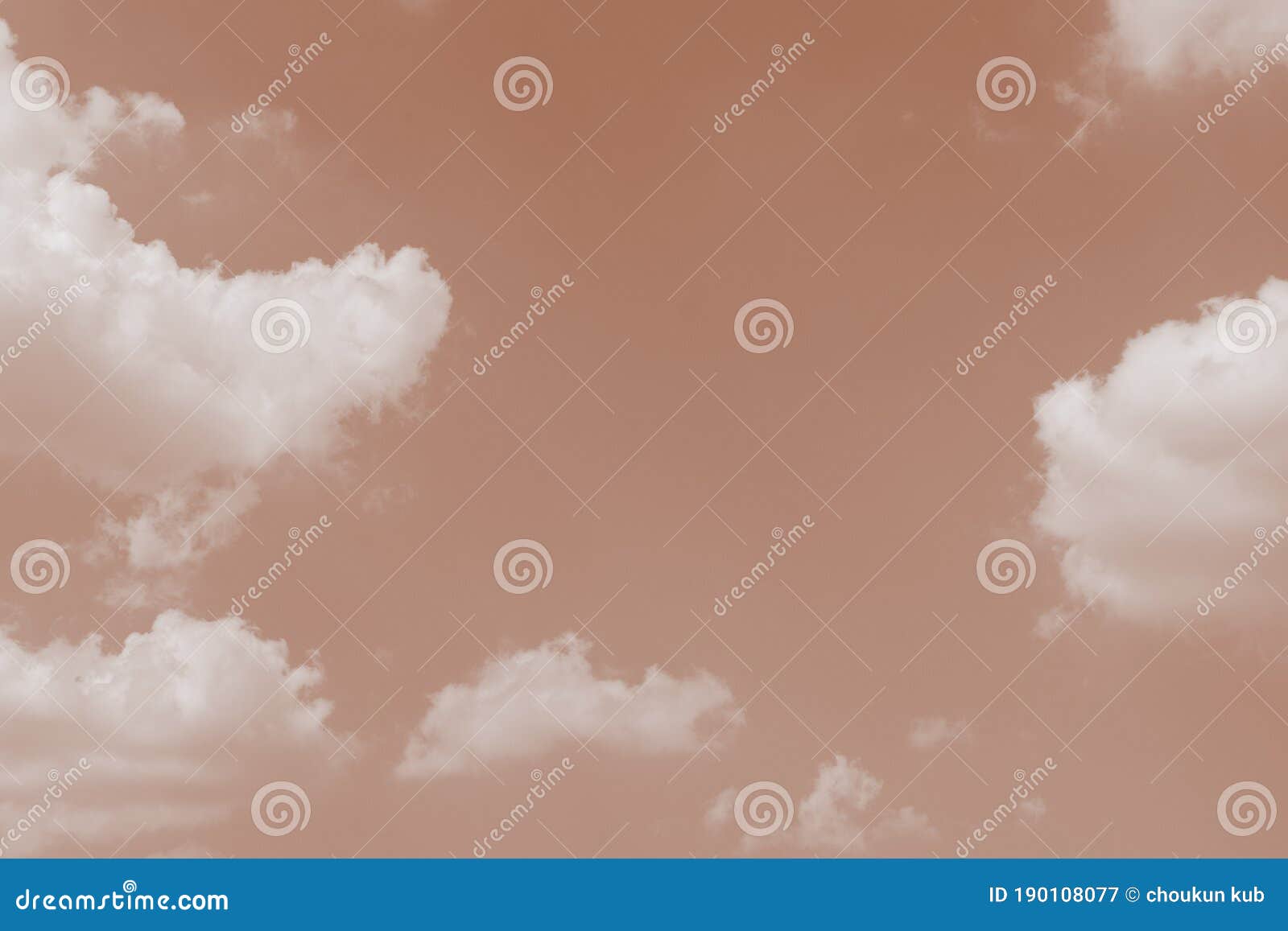 Dusty Rose Sky With Clouds Background Royalty-Free Stock Photo ...