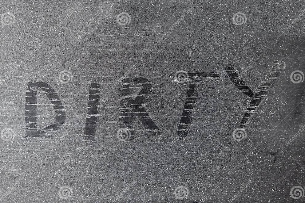 Dusty surface stock image. Image of housekeeper, label - 54563089