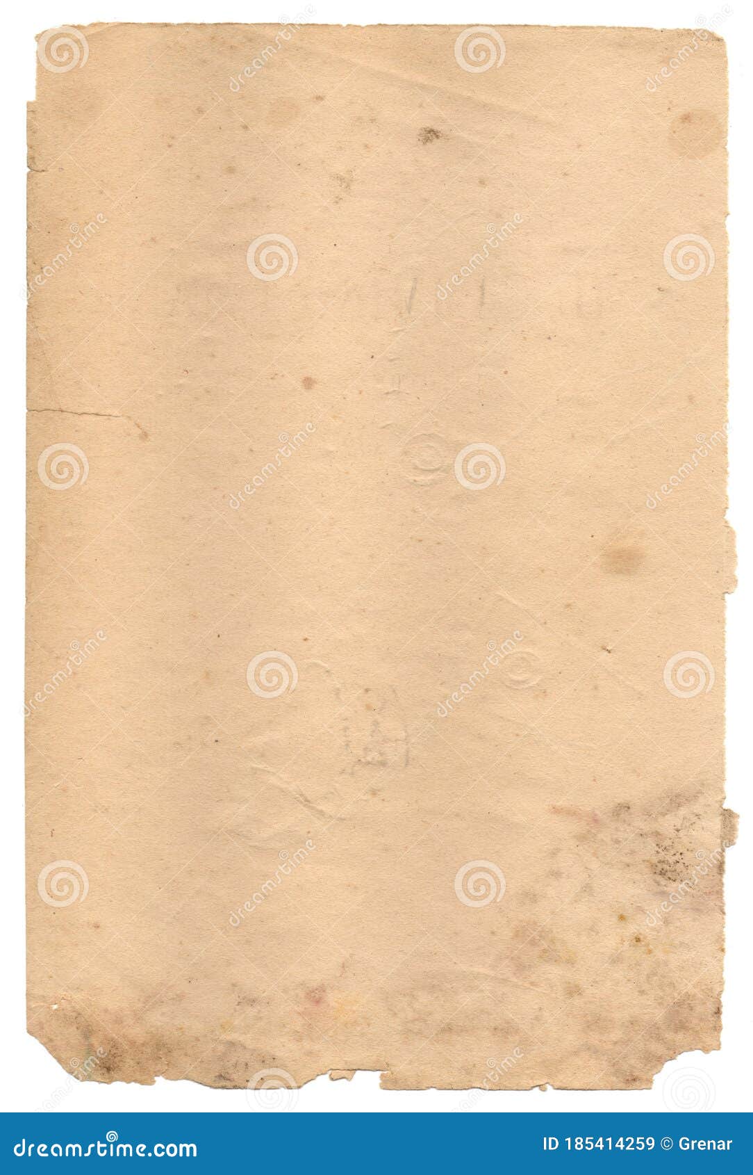 Vintage Paper Texture Dusty Stock Image - Image of blank, rough: 185414259