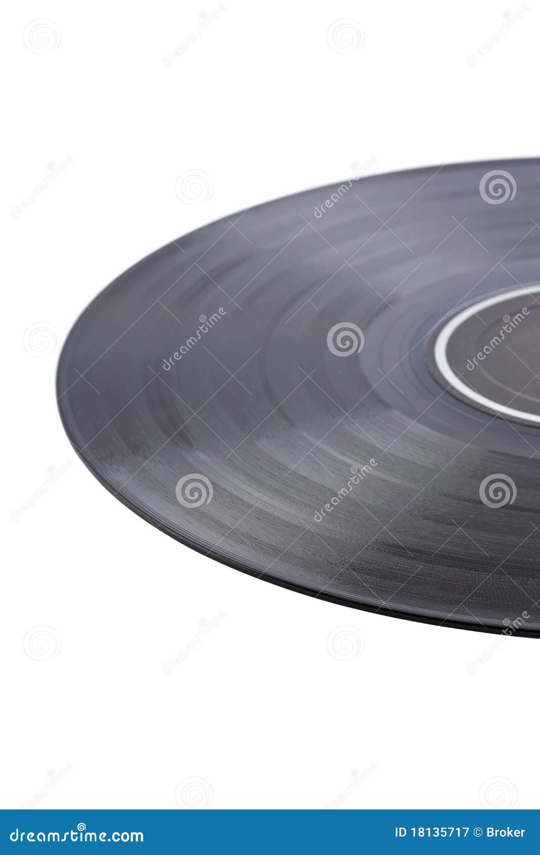 Dusty vinyl record stock image. Image of media, disc - 18135717