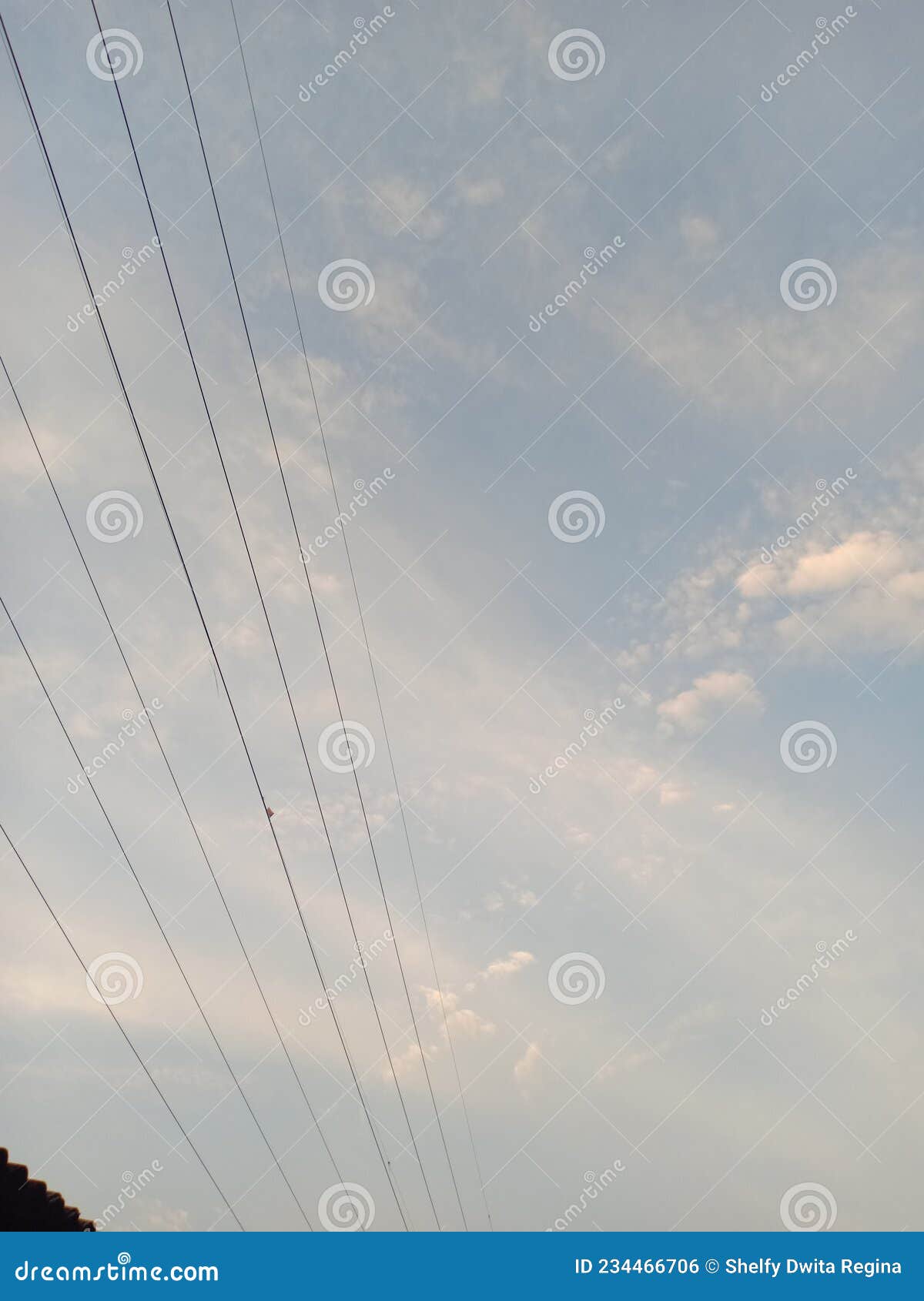 Dusty White Cloud in the Sky Stock Photo - Image of lighting, cloud ...