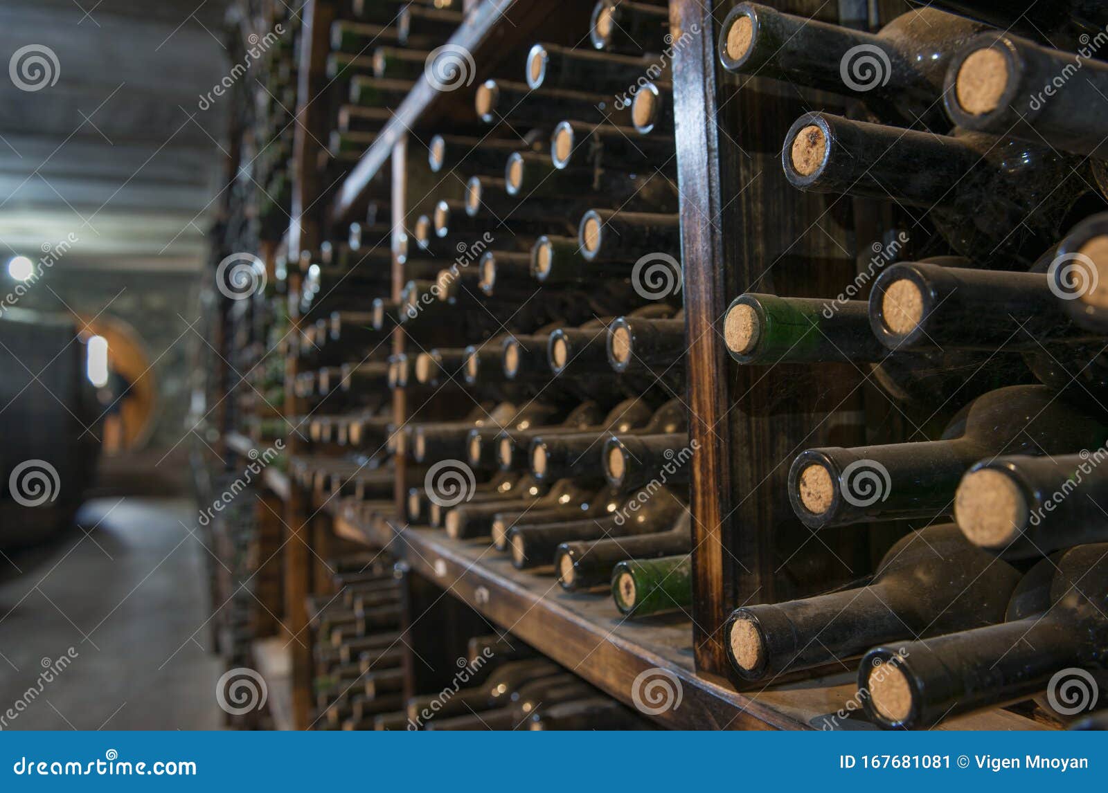 Dusty wine bottles stock image. Image of glass, beverage - 167681081