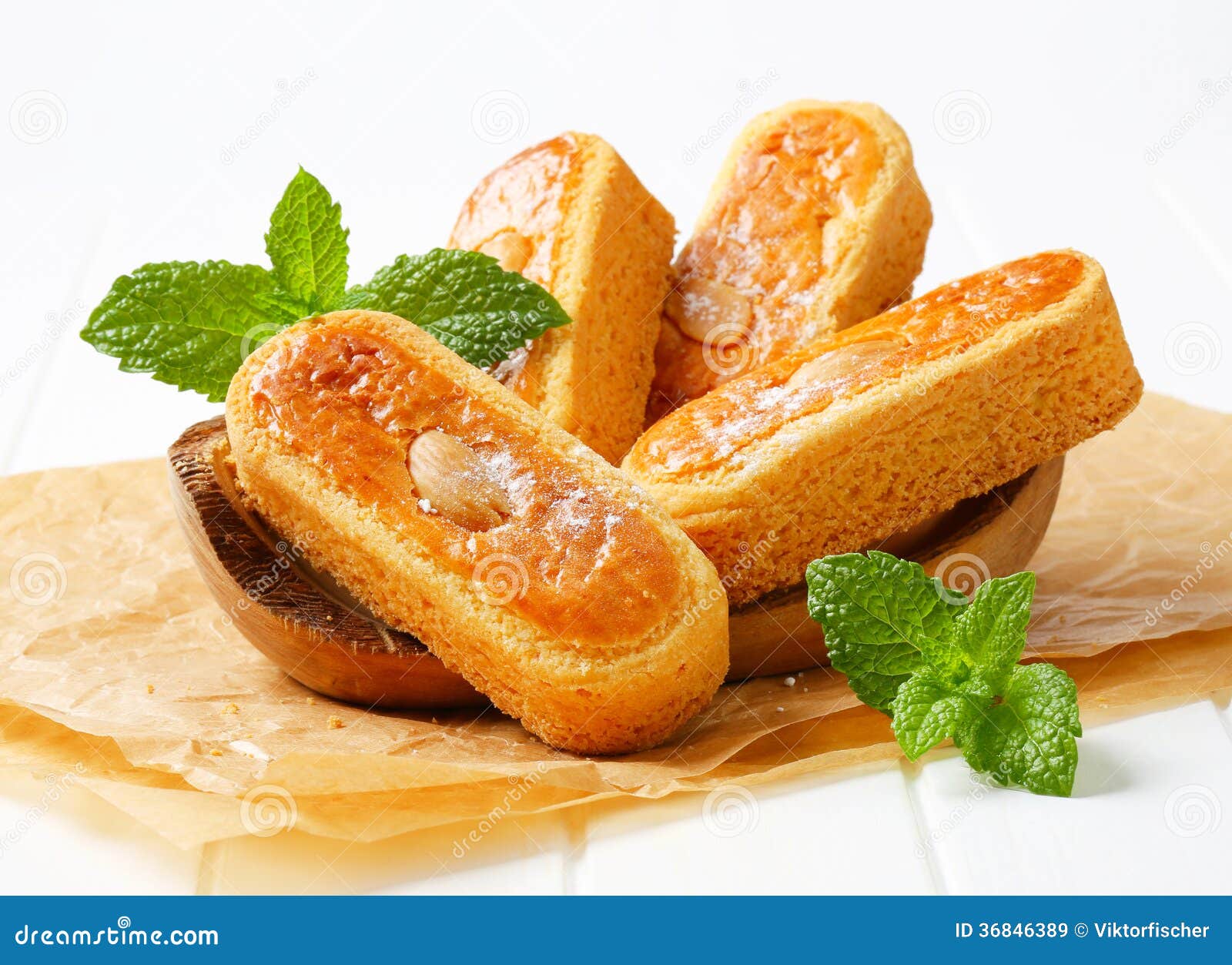 Dutch almond cookies stock image. Image of cuisine, studio - 36846389