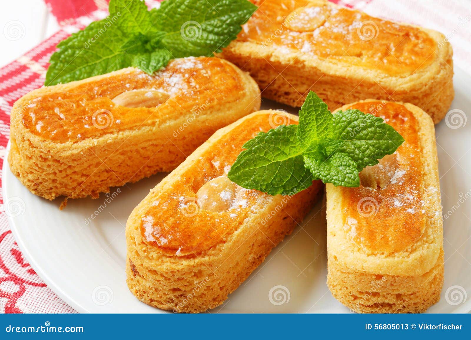 Dutch almond cookies stock image. Image of paste, baked - 56805013