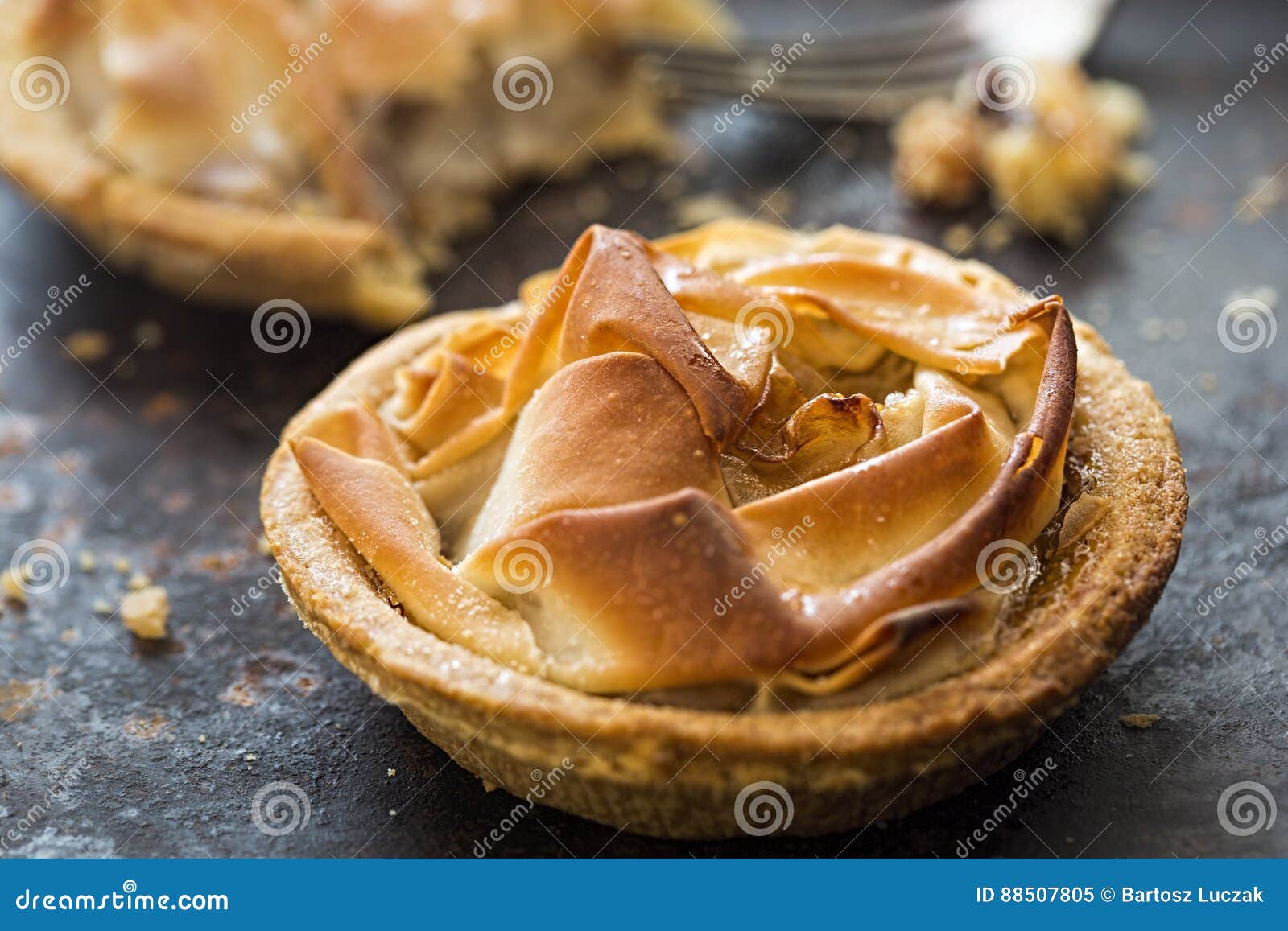 Dutch apple tarts stock image. Image of food, fresh, dessert - 88507805