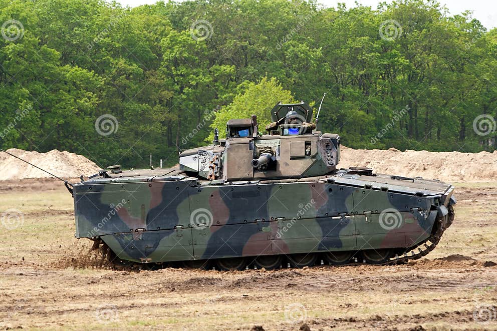 Dutch army tank editorial stock image. Image of battle - 18500754