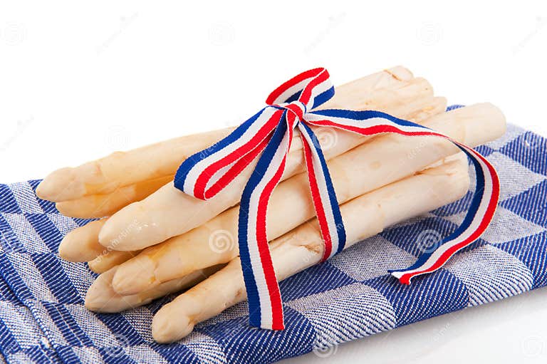 Dutch asparagus stock image. Image of checked, dutch - 13224105