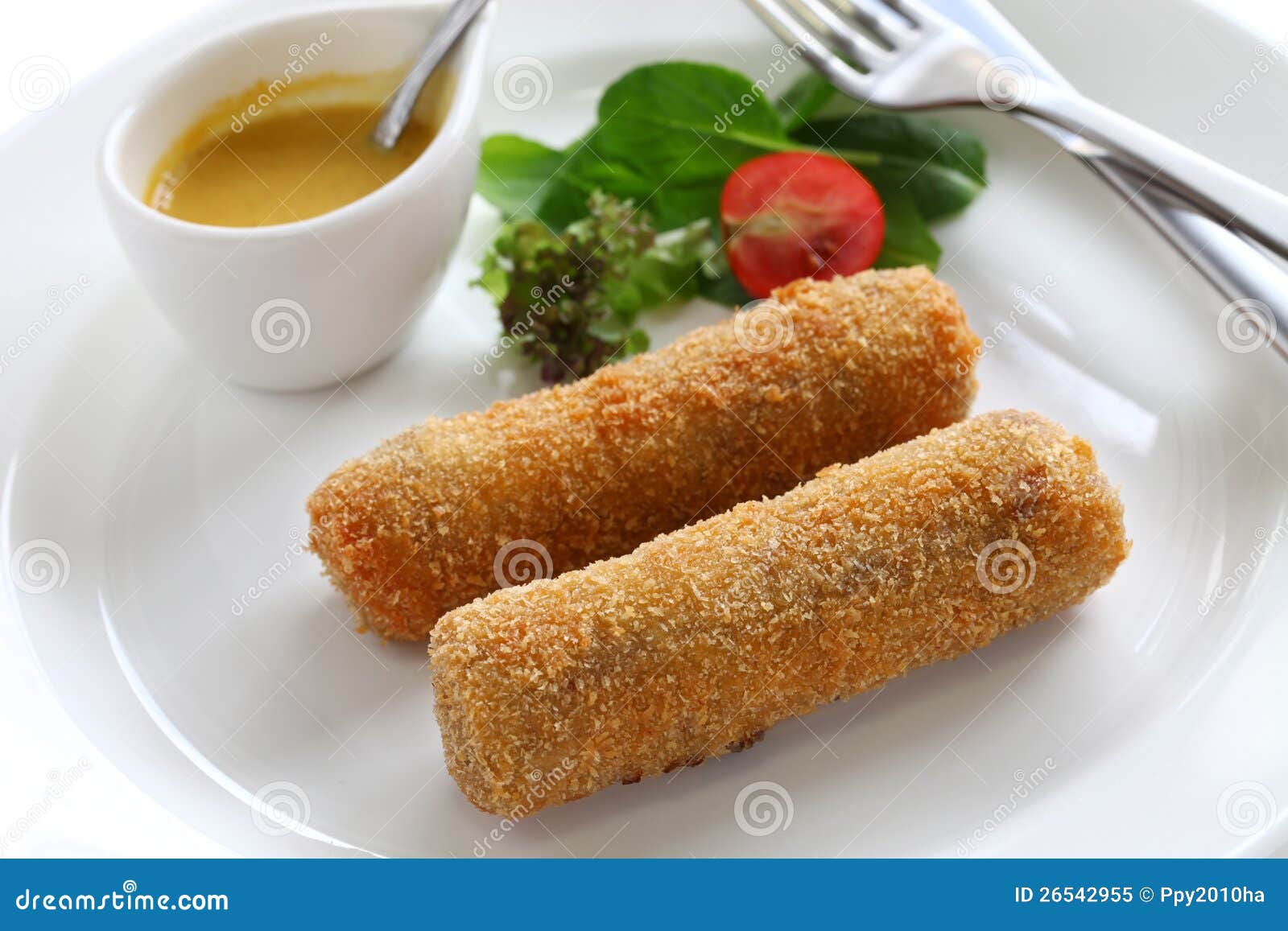 Dutch beef croquette stock image. Image of food, netherlands - 26542955