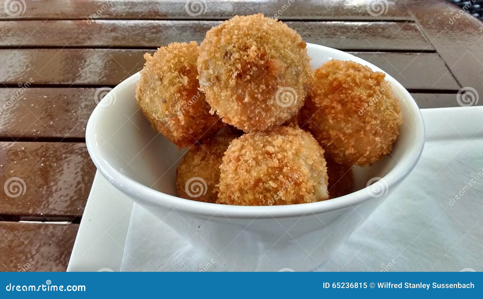 Dutch bitterballs stock image. Image of scale, dutch - 65236815