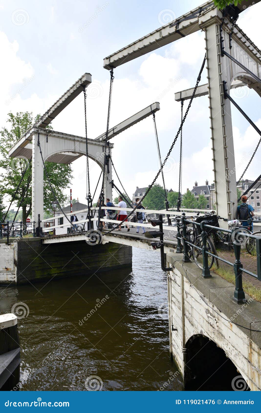 Dutch bridge in Amsterdam editorial photo. Image of arts - 119021476