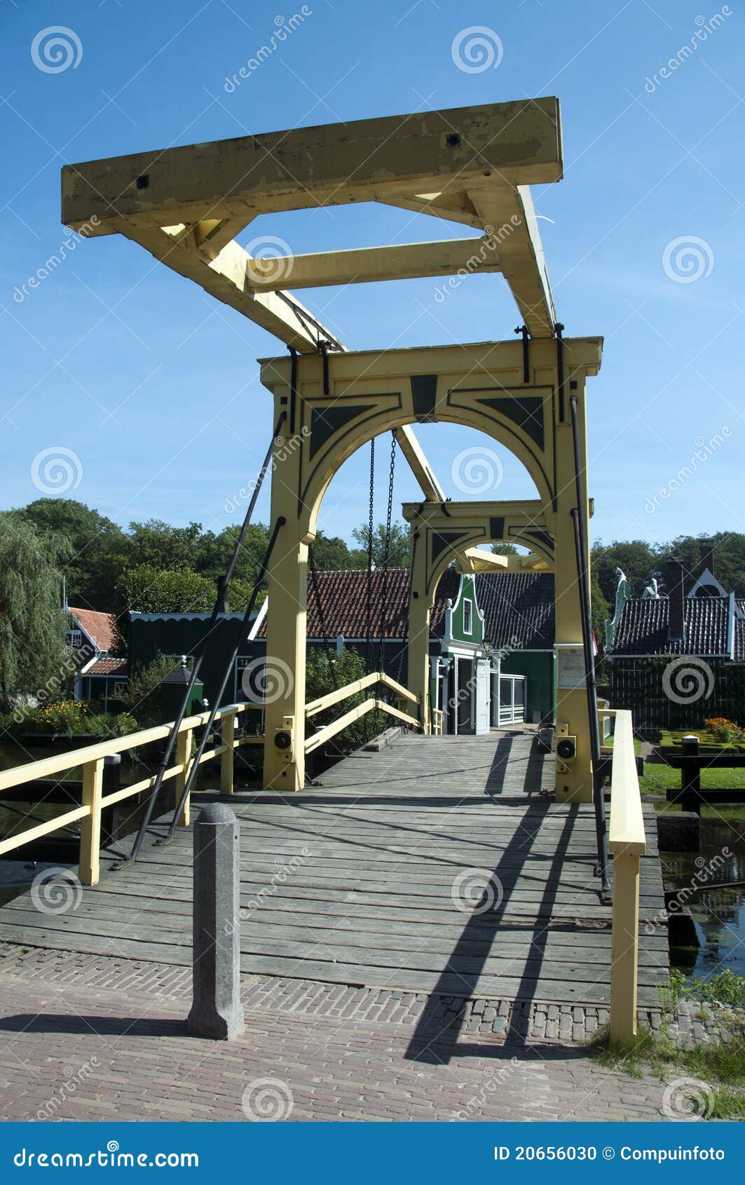 Dutch Bridge Lik Ein Amsterdam Stock Photo - Image of landmark ...