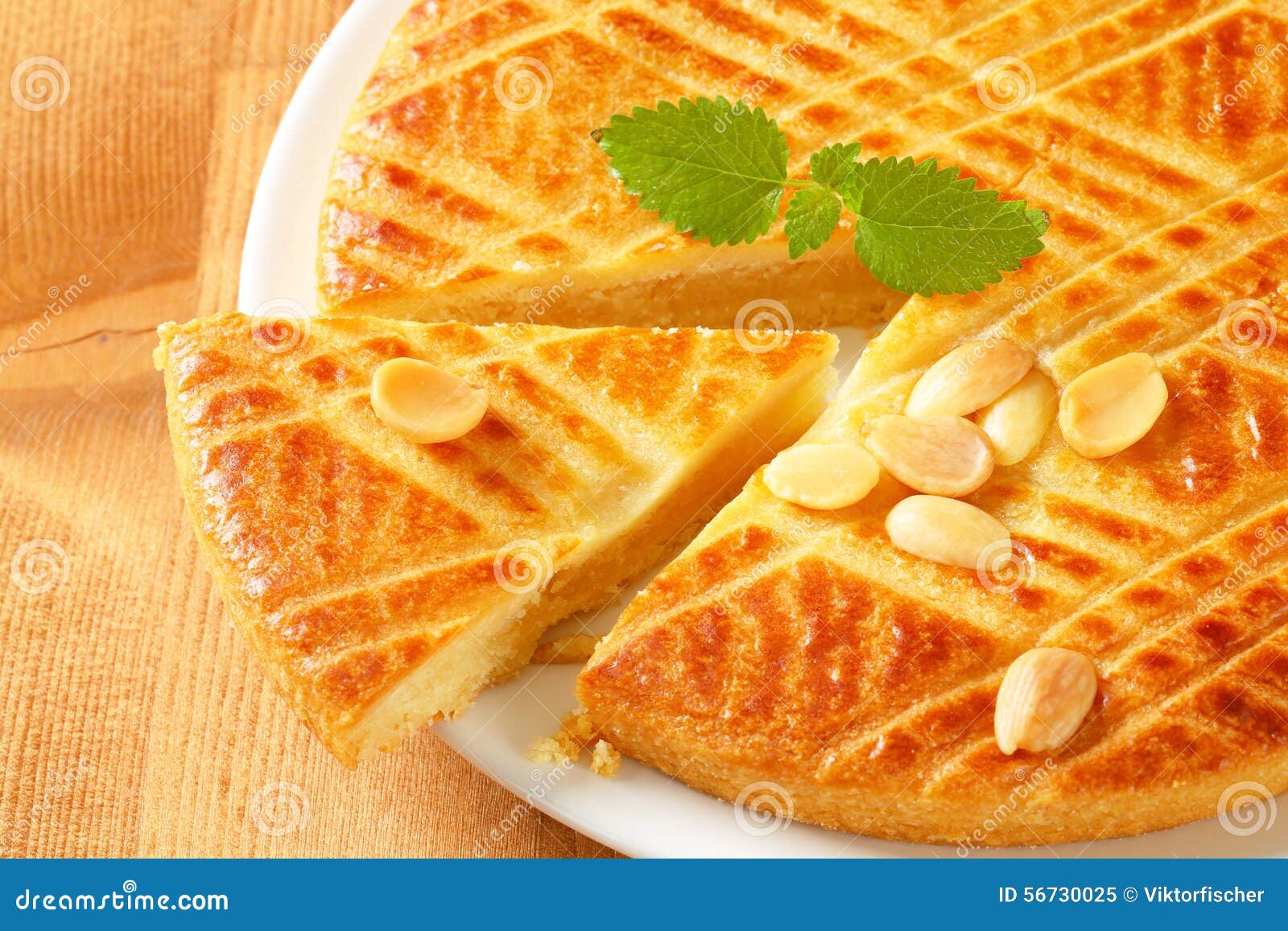 Dutch Butter Cake (Boterkoek) Stock Image - Image of sponge, closeup ...