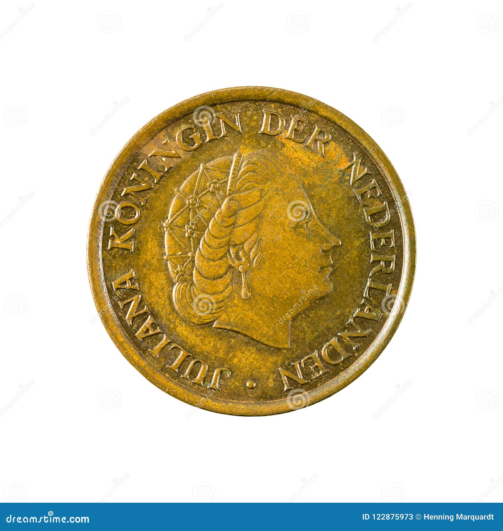 5 Dutch Cent Coin 1980 Reverse Stock Image - Image of background, cent ...