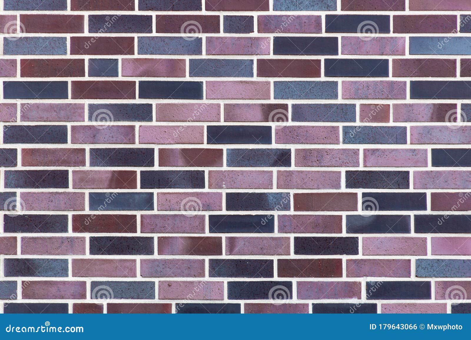 Dutch Clinker Dark Bricks Pattern in Different Tones of Deep Red and ...