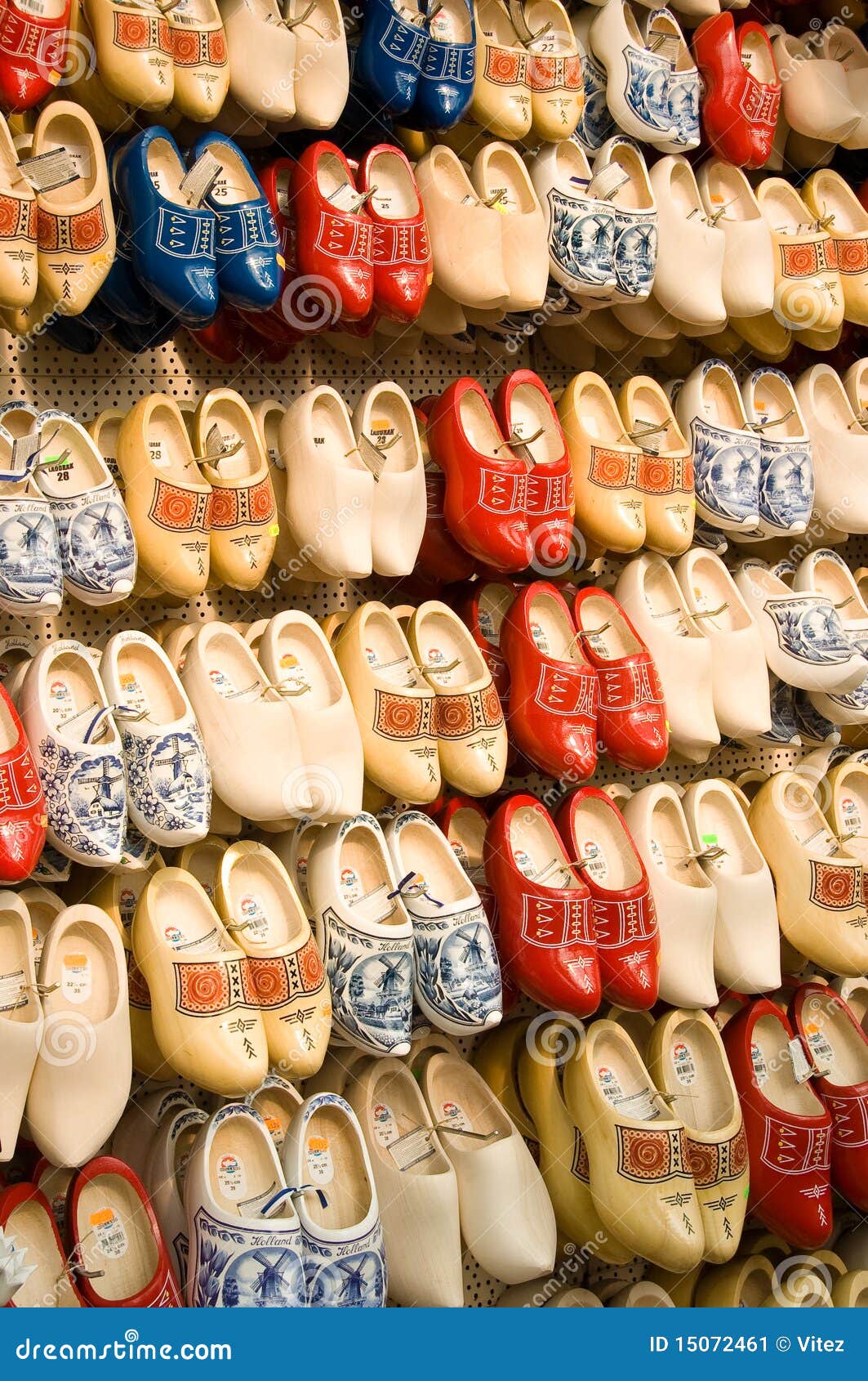 Old Dutch Clogs On A Brick Background Royalty-Free Stock Image ...