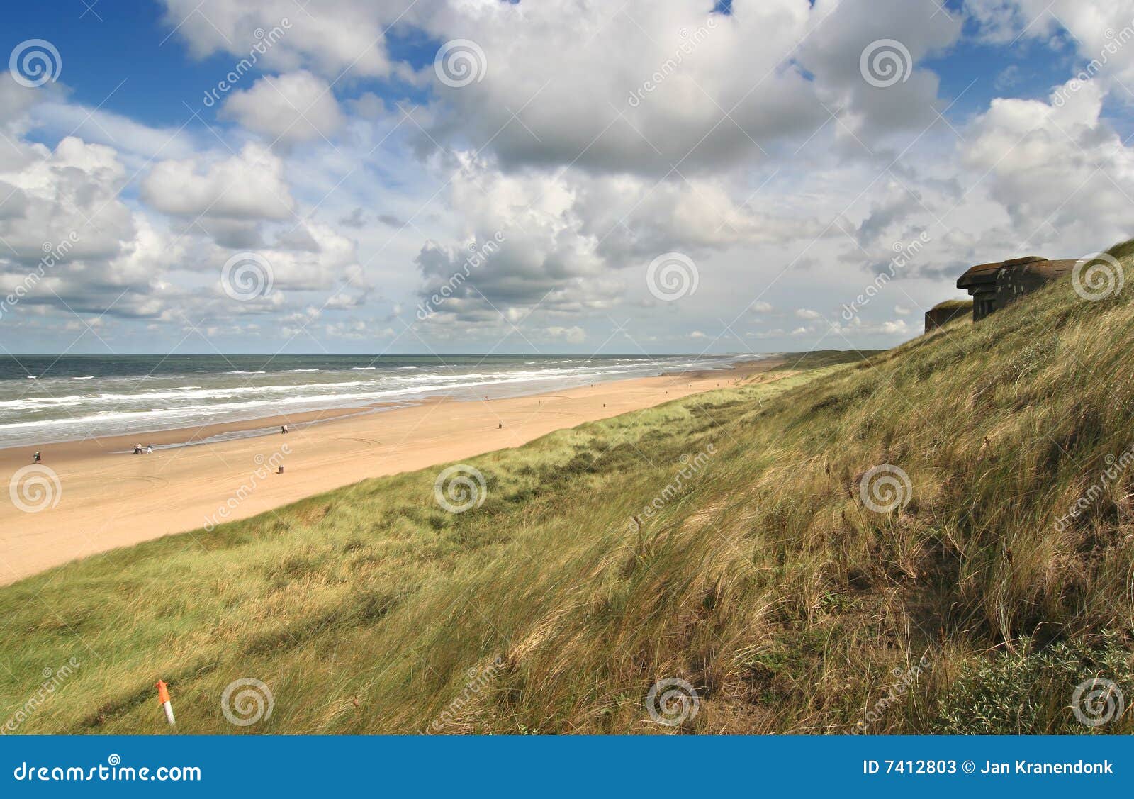 Dutch Coast stock image. Image of holland, coast, nature - 7412803