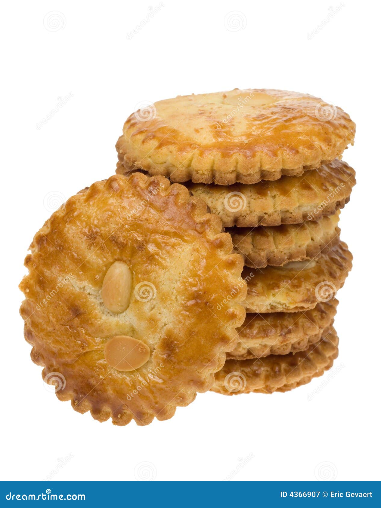 Dutch cookie stock image. Image of dessert, gevulde, calories - 4366907