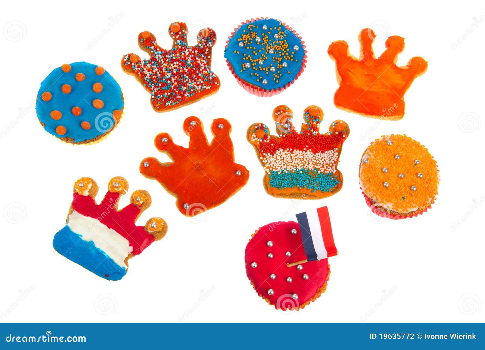 Dutch cookies stock photo. Image of food, creativity - 19635772