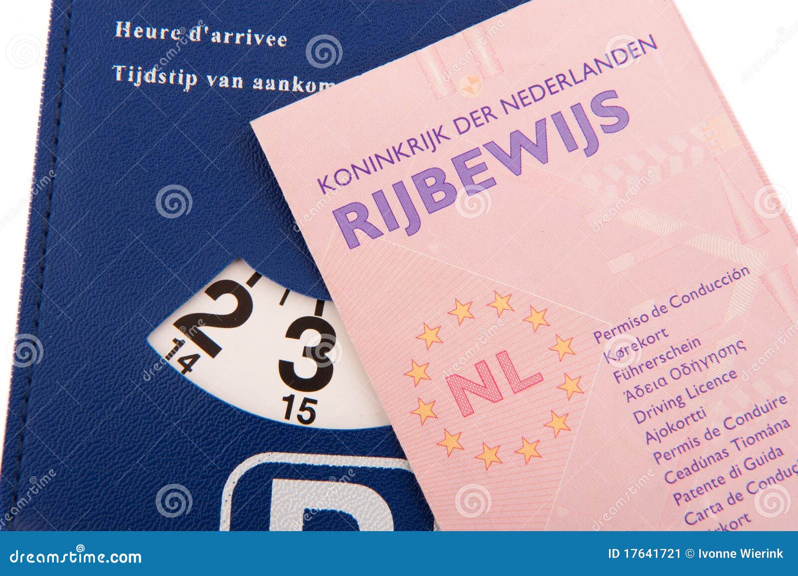 Dutch driver licence stock image. Image of parking, holland - 17641721