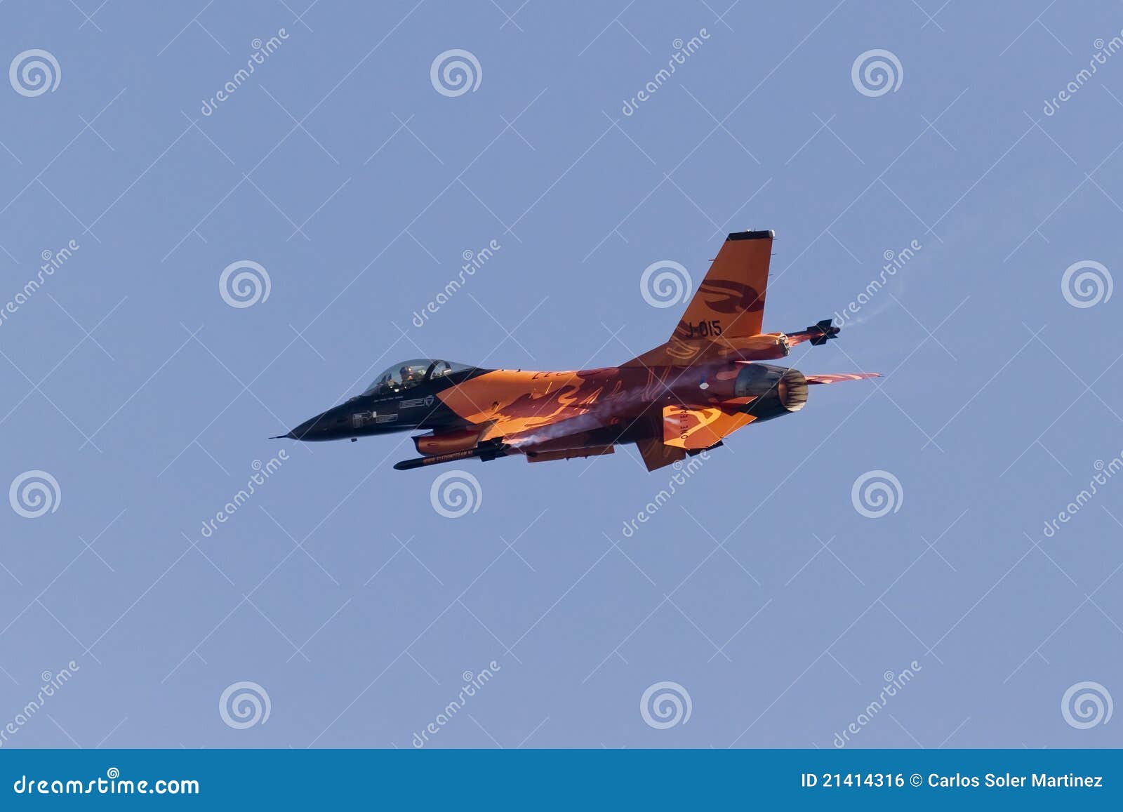 Dutch F-16 editorial photo. Image of weapon, dutch, supersonic - 21414316