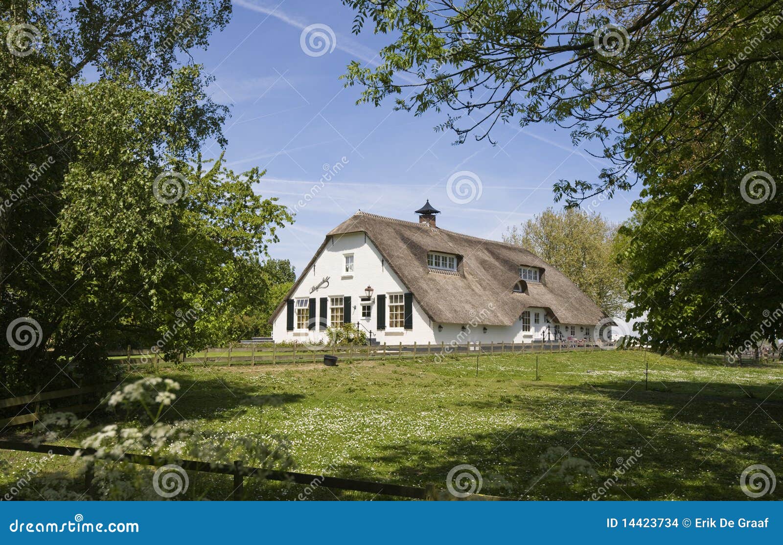 Dutch farm house stock photo. Image of farm, architecture - 14423734