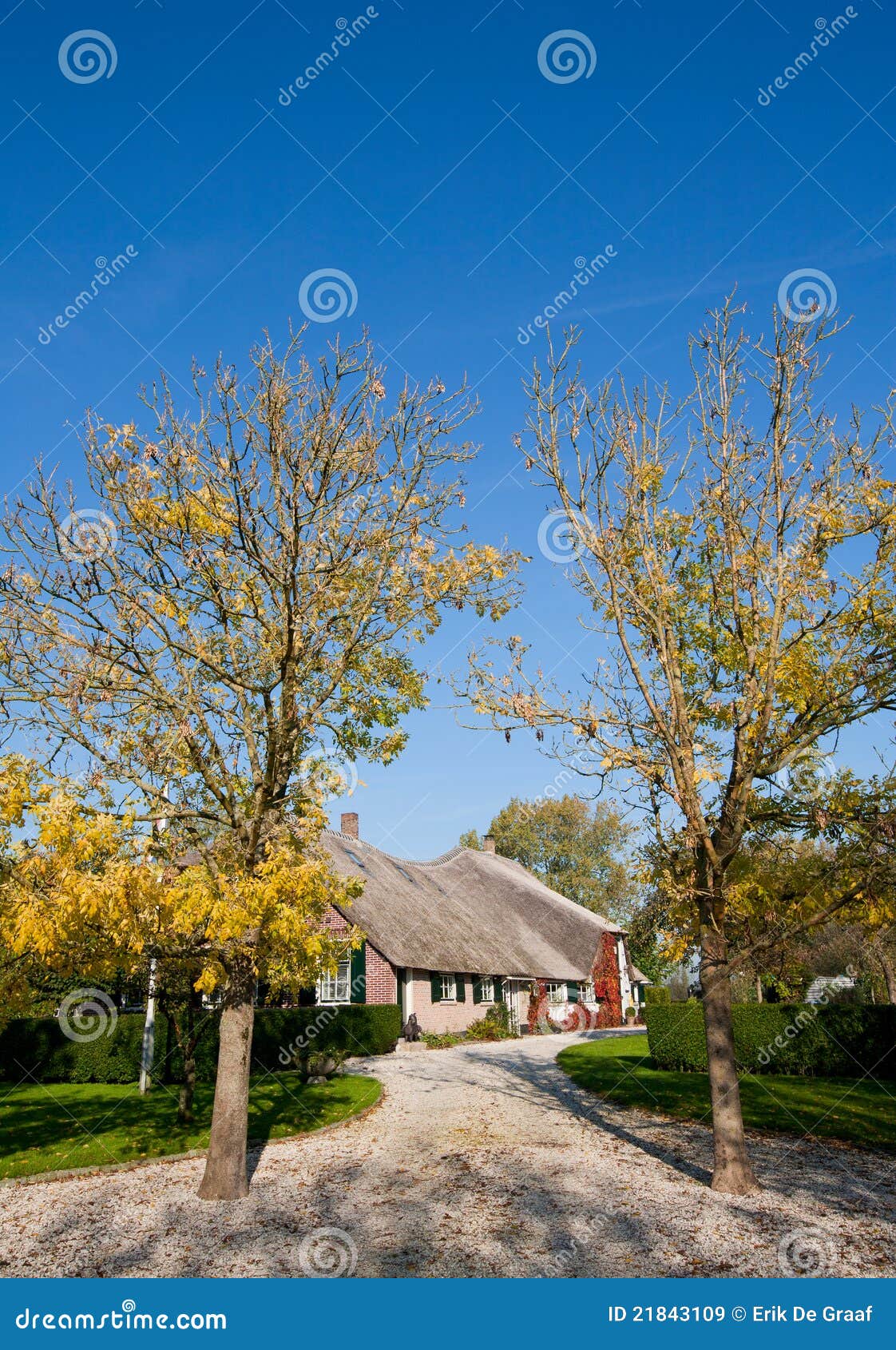 Dutch farm house stock image. Image of historical, brick - 21843109