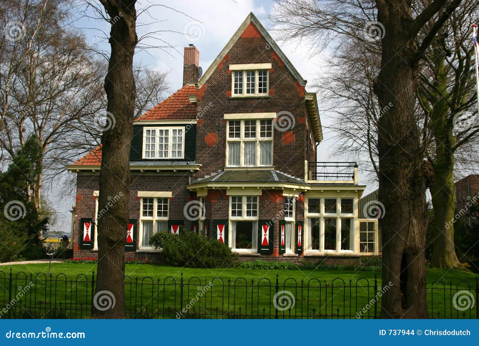 Dutch farm house stock photo. Image of dutch, path, netherlands - 737944